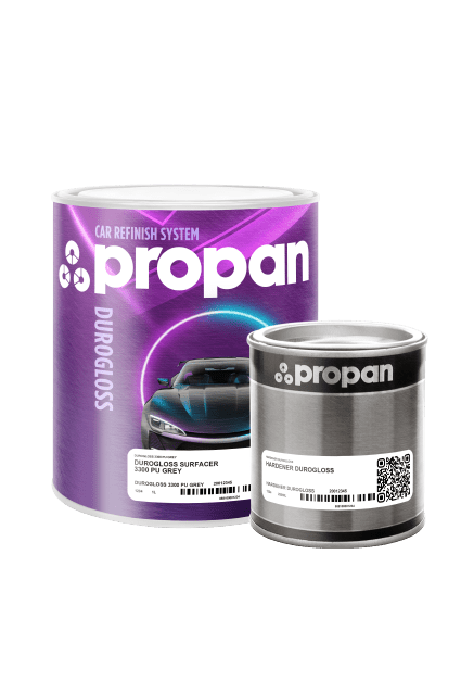 DUROGLOSS 3300 PU SURFACER GREY - PT Propan Raya ICC