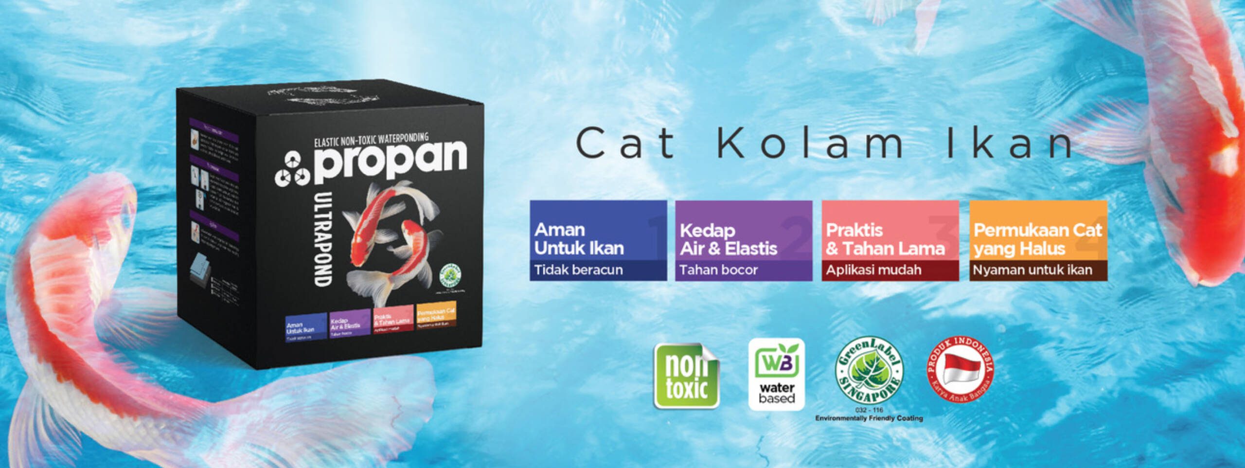 Buktikan Inovasi, Propan Raya Hadirkan Ultrapond UP-940 Cat Anti Bocor ...