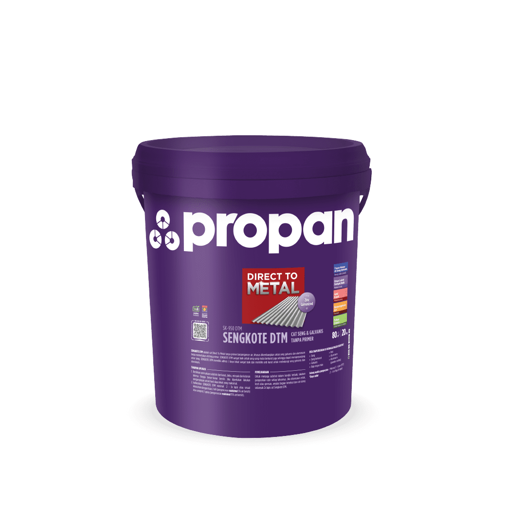 Gunakan Propan Sengkote, Cat Seng Dan Cat Galvanis Terbaik