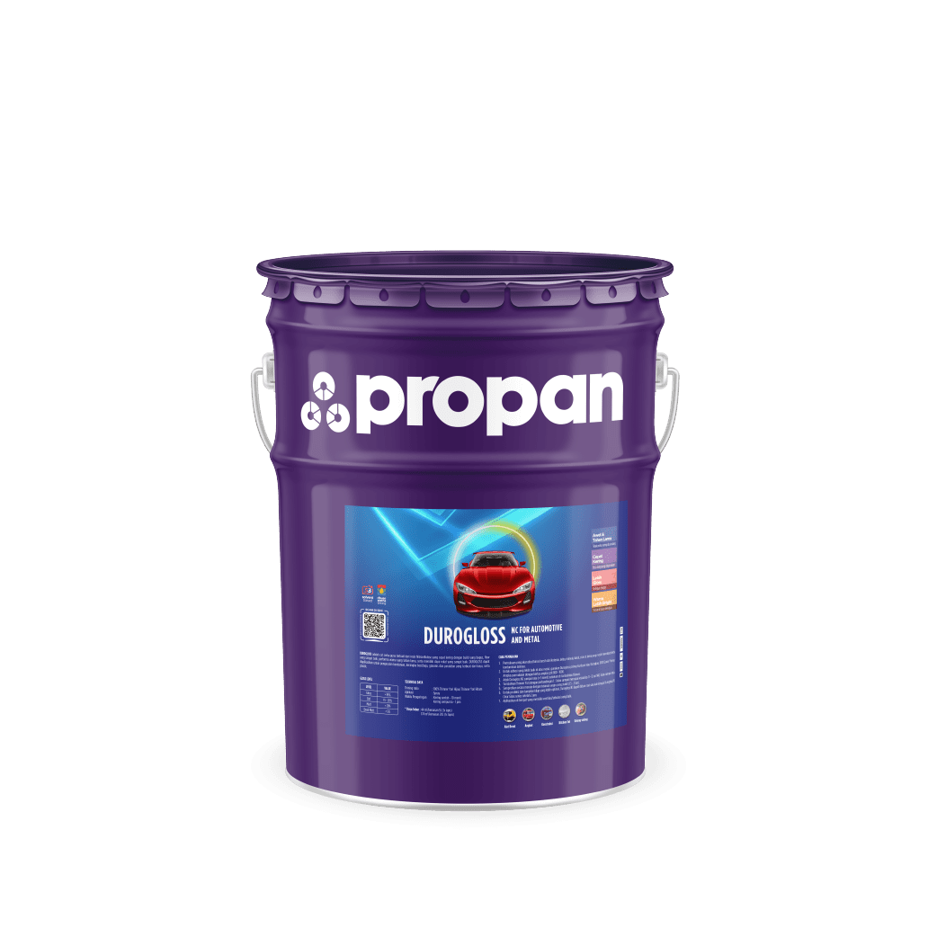 DUROGLOSS: Cat Duco Serbaguna, Warna Cerah Tahan Lama