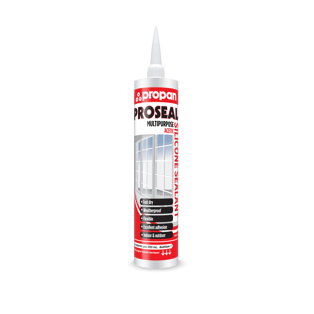 PROSEAL MULTIPURPOSE (ACETIC) SILICONE SEALANT - PT Propan Raya ICC