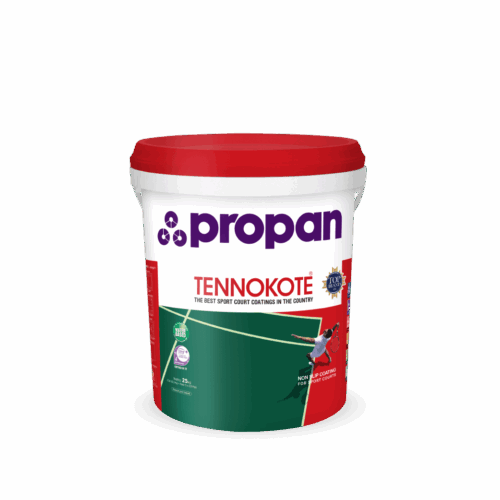 Tennokote, Cat Lapangan Olahraga bersertifikat Internasional