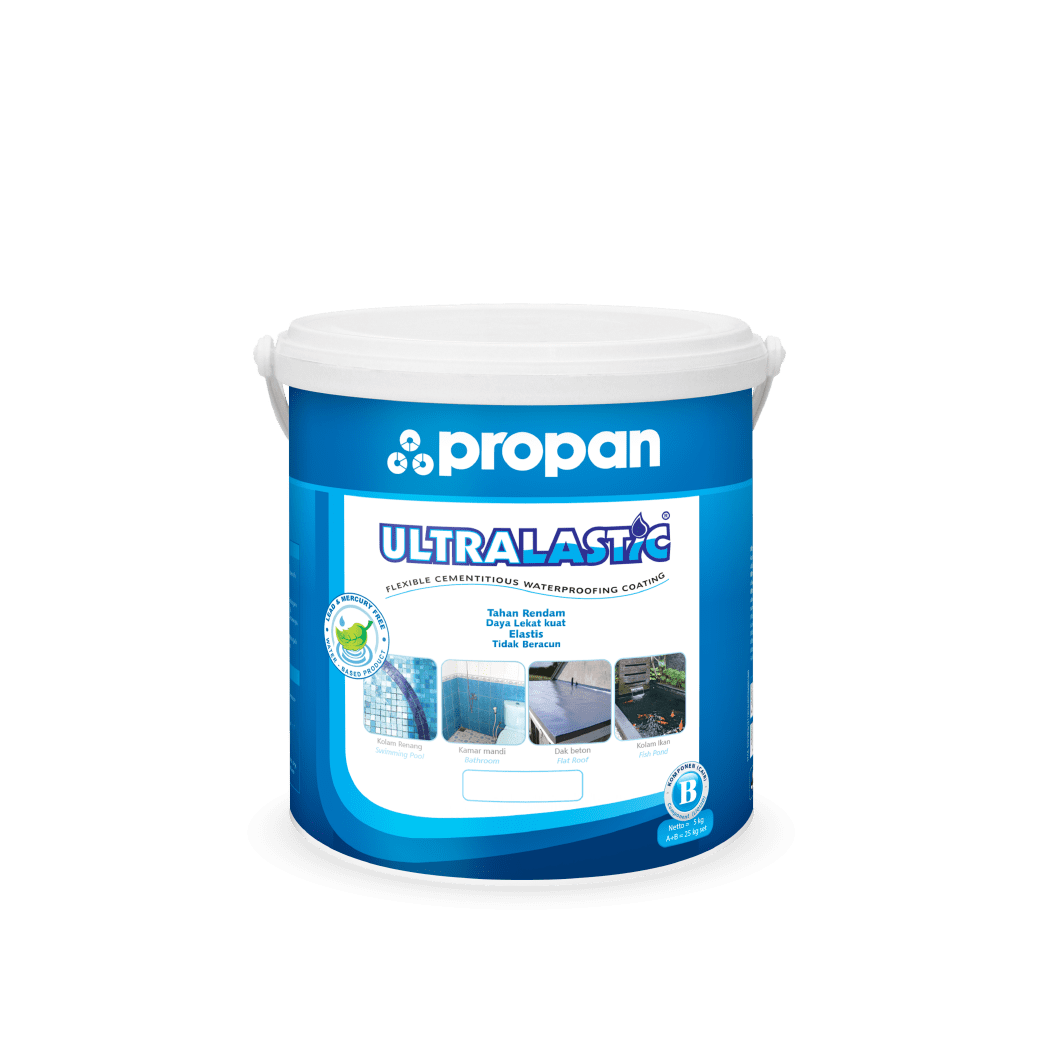 Ultralastic: Waterproofing Semen Mortar untuk Bangunan